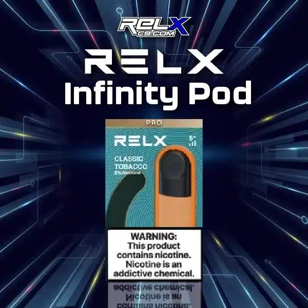 หัวพอต RELX Infinity สัมผัสรสชาติล้ำลึก ด้วยเทคโนโลยีทันสมัย